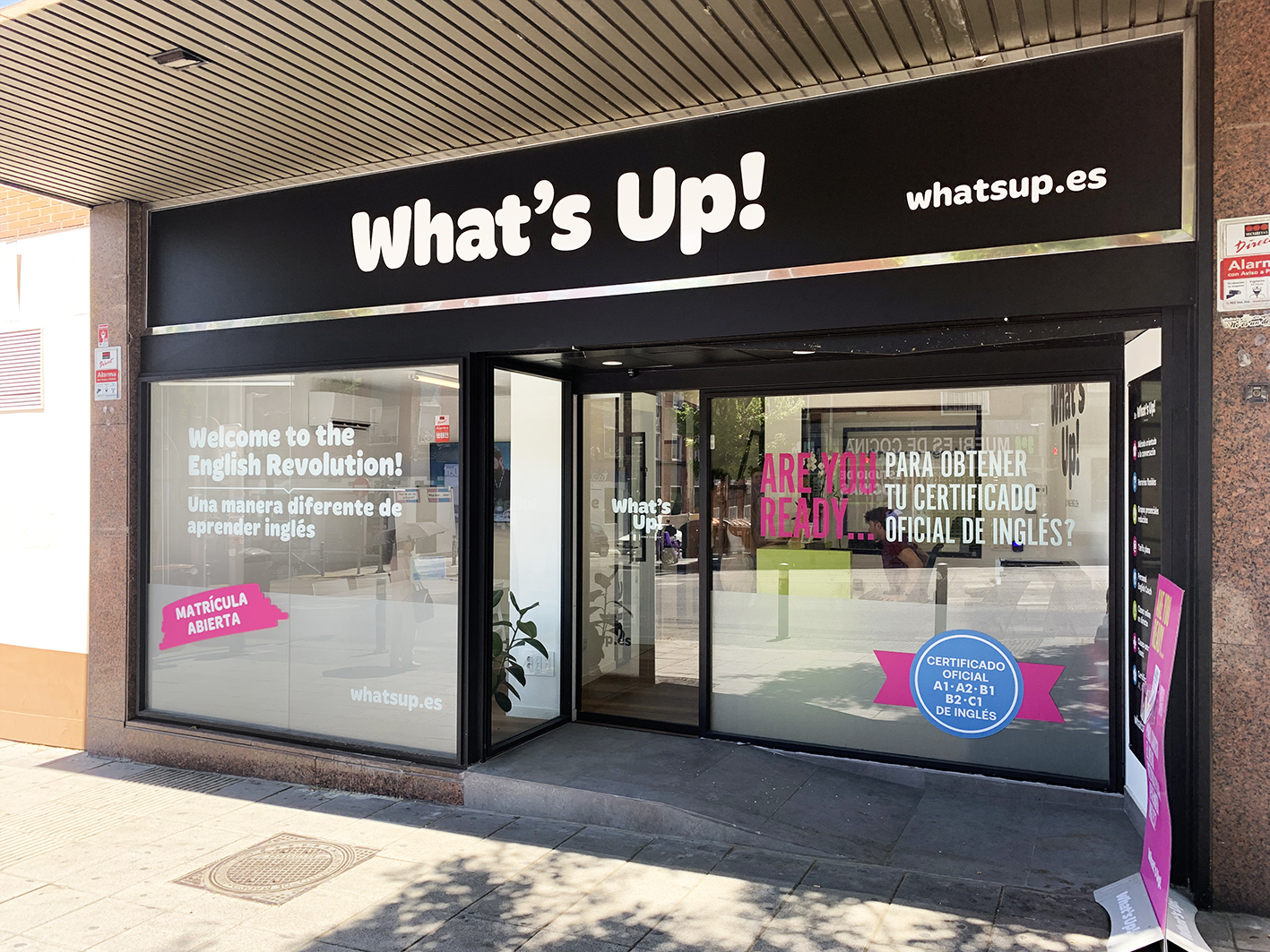 Academia de inglés en Nueva Numancia, Madrid: Clases gratis What´s Up!